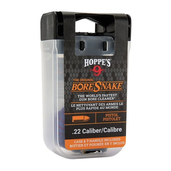 BORE SNAKE HOPPES 22 CALIBER PISTOL BORESNAKE WITH DEN - Brownells Schweiz